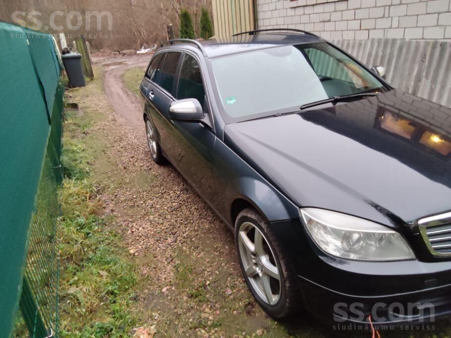 Pelēks Mercedes-Benz C 200 2007 Rīga, ar dzinēja tilpumu 2.10 L un nobraukumu 385 tūkst. km par 2800 €, foto 2 vietnē AUTOMOTO.COM.LV