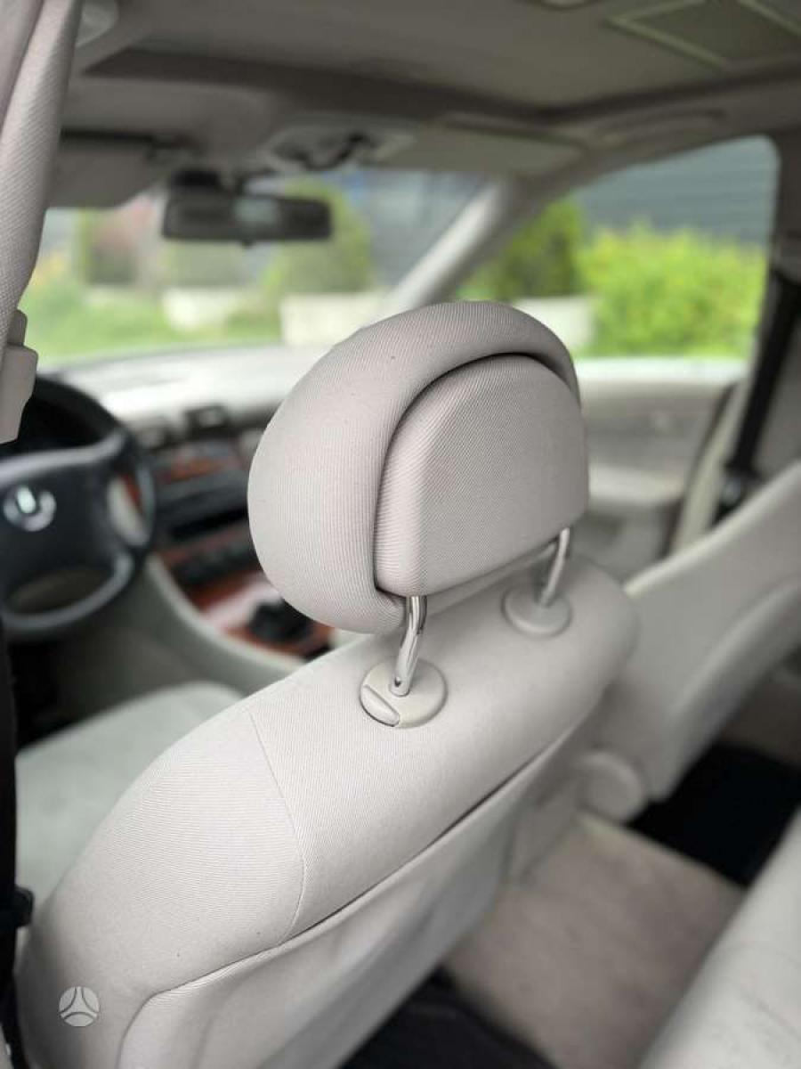 Pelēks Mercedes-Benz C 200 2003 Kauņa, ar dzinēja tilpumu 2.15 L un nobraukumu 380 tūkst. km par 1500 €, foto 19 vietnē AUTOMOTO.COM.LV