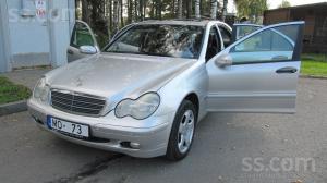 Серый Мерседес Ц 200 2003 в Рига, объемом двигателя 2.00 л и пробегом 286 тыс. км за 3750 €, фото 29 на AUTOMOTO.COM.LV
