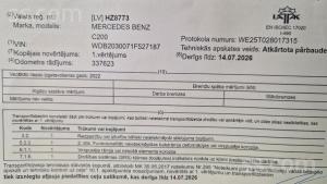 Grey Mercedes-Benz C 200 2004 in Riga, with an engine capacity of 2.20 L and mileage of 0 thousand km for 1190 €, photo 33 on AUTOMOTO.COM.LV