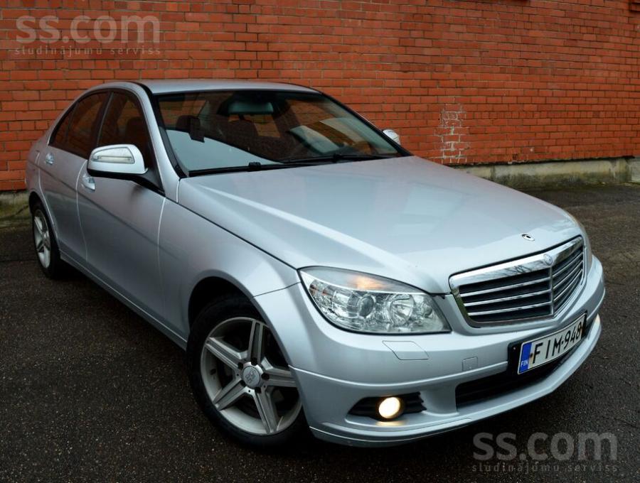 Pelēks Mercedes-Benz C 200 2008 Dobele, ar dzinēja tilpumu 2.20 L un nobraukumu 356 tūkst. km par 3200 €, foto 6 vietnē AUTOMOTO.COM.LV