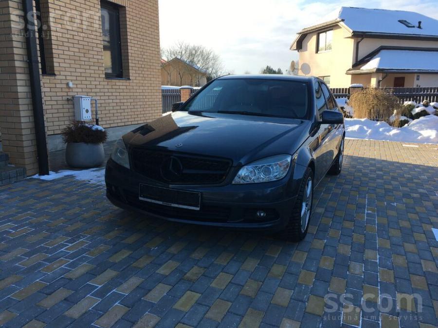 Pelēks Mercedes-Benz C 200 2008 Rīga, ar dzinēja tilpumu 2.20 L un nobraukumu 0 tūkst. km par 4800 €, foto 6 vietnē AUTOMOTO.COM.LV