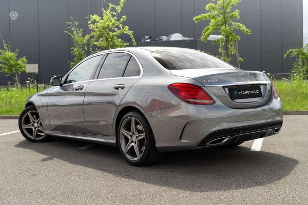 Pelēks Mercedes-Benz C 200 2015 Viļņa, ar dzinēja tilpumu 1.60 L un nobraukumu 216 tūkst. km par 12950 €, foto 4 vietnē AUTOMOTO.COM.LV