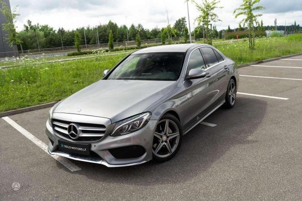 Pelēks Mercedes-Benz C 200 2015 Viļņa, ar dzinēja tilpumu 1.60 L un nobraukumu 216 tūkst. km par 10750 €, foto 1 vietnē AUTOMOTO.COM.LV