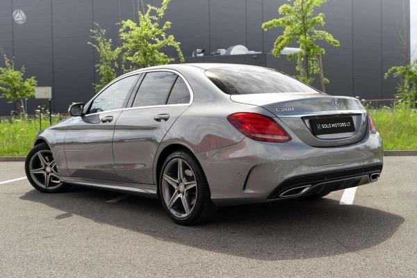 Pelēks Mercedes-Benz C 200 2015 Viļņa, ar dzinēja tilpumu 1.60 L un nobraukumu 216 tūkst. km par 10750 €, foto 5 vietnē AUTOMOTO.COM.LV