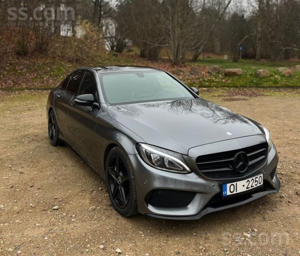 Pelēks Mercedes-Benz C 200 2017 Tukums, ar dzinēja tilpumu 2.20 L un nobraukumu 195 tūkst. km par 16999 €, foto 1 vietnē AUTOMOTO.COM.LV