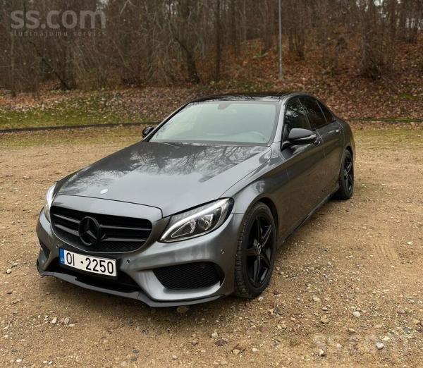 Pelēks Mercedes-Benz C 200 2017 Tukums, ar dzinēja tilpumu 2.20 L un nobraukumu 195 tūkst. km par 16999 €, foto 2 vietnē AUTOMOTO.COM.LV