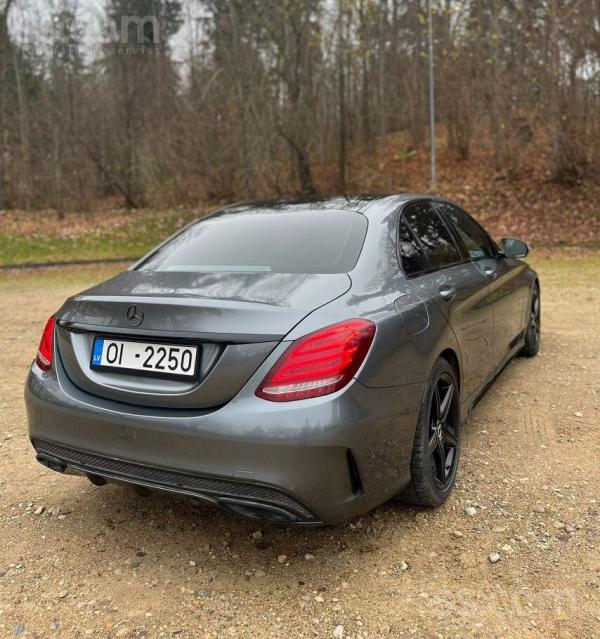 Pelēks Mercedes-Benz C 200 2017 Tukums, ar dzinēja tilpumu 2.20 L un nobraukumu 195 tūkst. km par 16999 €, foto 4 vietnē AUTOMOTO.COM.LV