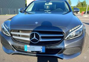Grey Mercedes-Benz C 200 2017 in Taurage, with an engine capacity of 1.60 L and mileage of 168 thousand km for 12700 €, photo  on AUTOMOTO.COM.LV