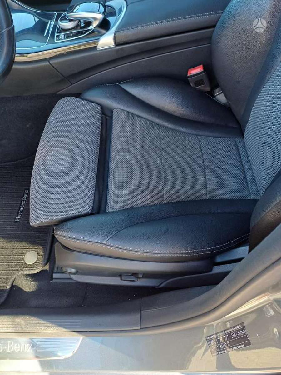 Grey Mercedes-Benz C 200 2017 in Taurage, with an engine capacity of 1.60 L and mileage of 168 thousand km for 12700 €, photo 13 on AUTOMOTO.COM.LV