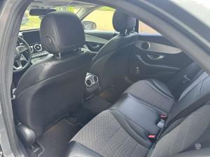 Grey Mercedes-Benz C 200 2017 in Vilnius, with an engine capacity of 2.20 L and mileage of 105 thousand km for 18500 €, photo 10 on AUTOMOTO.COM.LV