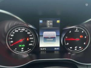 Grey Mercedes-Benz C 200 2017 in Vilnius, with an engine capacity of 2.20 L and mileage of 105 thousand km for 18500 €, photo 12 on AUTOMOTO.COM.LV