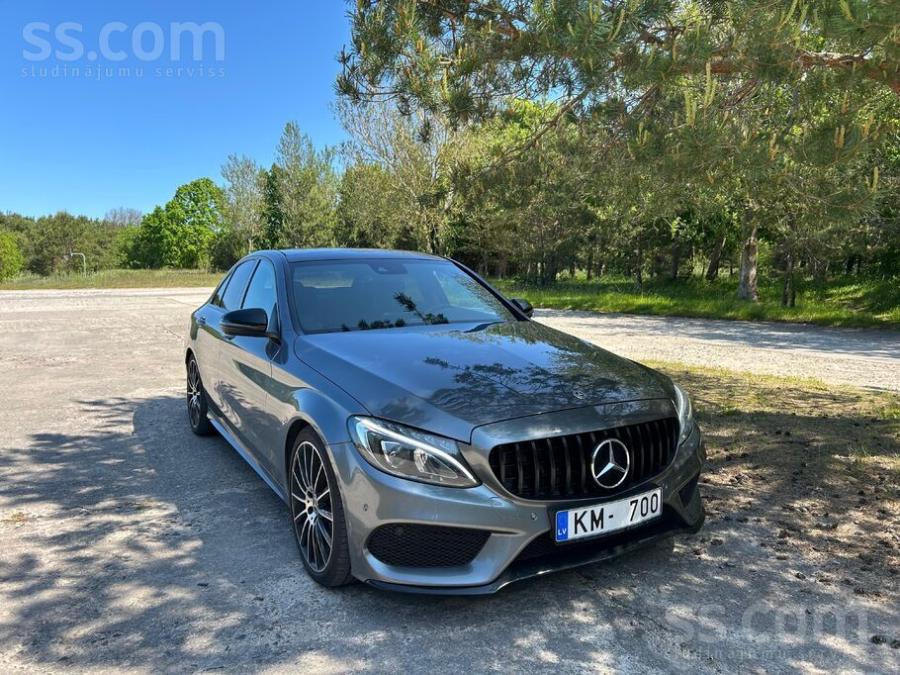 Grey Mercedes-Benz C 200 2018 in Liepaja, with an engine capacity of 2.20 L and mileage of 167 thousand km for 49900 €, photo 10 on AUTOMOTO.COM.LV