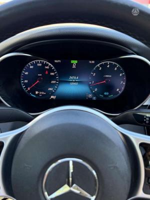 Grey Mercedes-Benz C 200 2019 in Vilnius, with an engine capacity of 1.50 L and mileage of 125 thousand km for 21400 €, photo 21 on AUTOMOTO.COM.LV