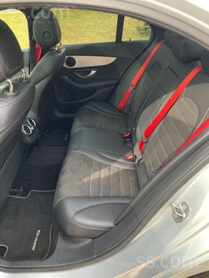 Grey Mercedes-Benz C 200 2021 in Riga, with an engine capacity of 1.60 L and mileage of 163 thousand km for 21200 €, photo 10 on AUTOMOTO.COM.LV