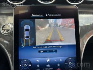 Grey Mercedes-Benz C 200 2022 in Riga, with an engine capacity of 1.50 L and mileage of 85 thousand km for 37800 €, photo 8 on AUTOMOTO.COM.LV