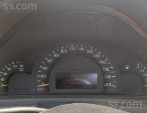 Grey Mercedes-Benz C 200 2002 in Aluksne, with an engine capacity of 2.20 L and mileage of 415 thousand km for 1200 €, photo 13 on AUTOMOTO.COM.LV