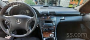 Grey Mercedes-Benz C 200 2006 in Gulbene, with an engine capacity of 2.10 L and mileage of 252 thousand km for 3000 €, photo 8 on AUTOMOTO.COM.LV