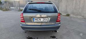 Серый Мерседес Ц 200 2006 в Клайпеда, объемом двигателя 1.80 л и пробегом 240 тыс. км за 1500 €, фото 7 на AUTOMOTO.COM.LV