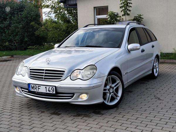 Pelēks Mercedes-Benz C 200 2006 Anykščiai, ar dzinēja tilpumu 2.20 L un nobraukumu 350 tūkst. km par 1850 €, foto 1 vietnē AUTOMOTO.COM.LV