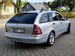 Grey Mercedes-Benz C 200 2006 in Anyksciai, with an engine capacity of 2.20 L and mileage of 350 thousand km for 1850 €, photo 4 on AUTOMOTO.COM.LV