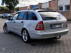Grey Mercedes-Benz C 200 2006 in Anyksciai, with an engine capacity of 2.20 L and mileage of 350 thousand km for 1850 €, photo 5 on AUTOMOTO.COM.LV