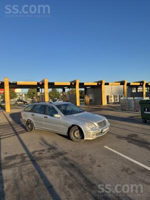 Pelēks Mercedes-Benz C 200 2007 Liepāja, ar dzinēja tilpumu 2.20 L un nobraukumu 541 tūkst. km par 1400 €, foto 3 vietnē AUTOMOTO.COM.LV