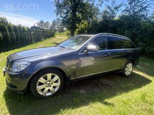Grey Mercedes-Benz C 200 2008 in Riga, with an engine capacity of 1.80 L and mileage of 299 thousand km for 3690 €, photo  on AUTOMOTO.COM.LV