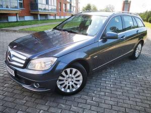 Grey Mercedes-Benz C 200 2008 in Klaipeda, with an engine capacity of 2.15 L and mileage of 238 thousand km for 4480 €, photo  on AUTOMOTO.COM.LV