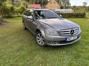 Pelēks Mercedes-Benz C 200 2008 Rīga, ar dzinēja tilpumu 2.20 L un nobraukumu 338 tūkst. km par 3600 €, foto  vietnē AUTOMOTO.COM.LV