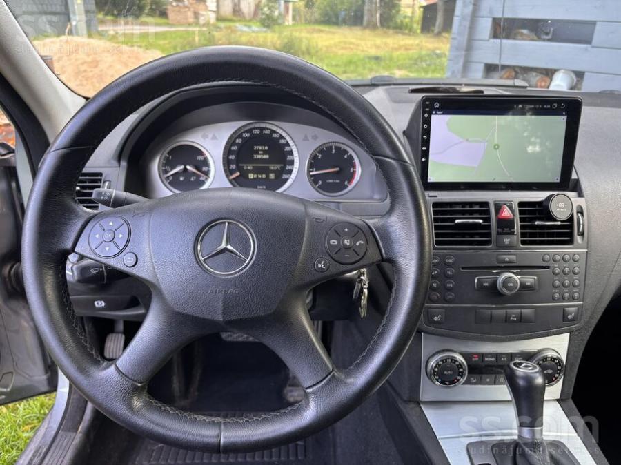 Pelēks Mercedes-Benz C 200 2008 Rīga, ar dzinēja tilpumu 2.20 L un nobraukumu 338 tūkst. km par 3600 €, foto 12 vietnē AUTOMOTO.COM.LV