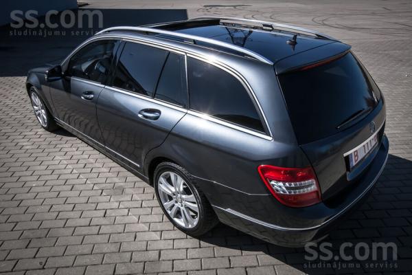 Pelēks Mercedes-Benz C 200 2009 Rīga, ar dzinēja tilpumu 2.00 L un nobraukumu 320 tūkst. km par 4400 €, foto 8 vietnē AUTOMOTO.COM.LV