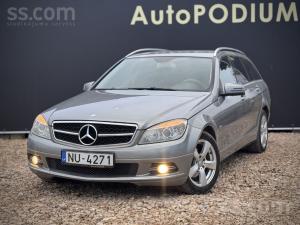 Pelēks Mercedes-Benz C 200 2009 Rīga, ar dzinēja tilpumu 2.20 L un nobraukumu 216 tūkst. km par 4990 €, foto  vietnē AUTOMOTO.COM.LV