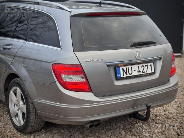 Pelēks Mercedes-Benz C 200 2009 Rīga, ar dzinēja tilpumu 2.20 L un nobraukumu 216 tūkst. km par 4990 €, foto 7 vietnē AUTOMOTO.COM.LV