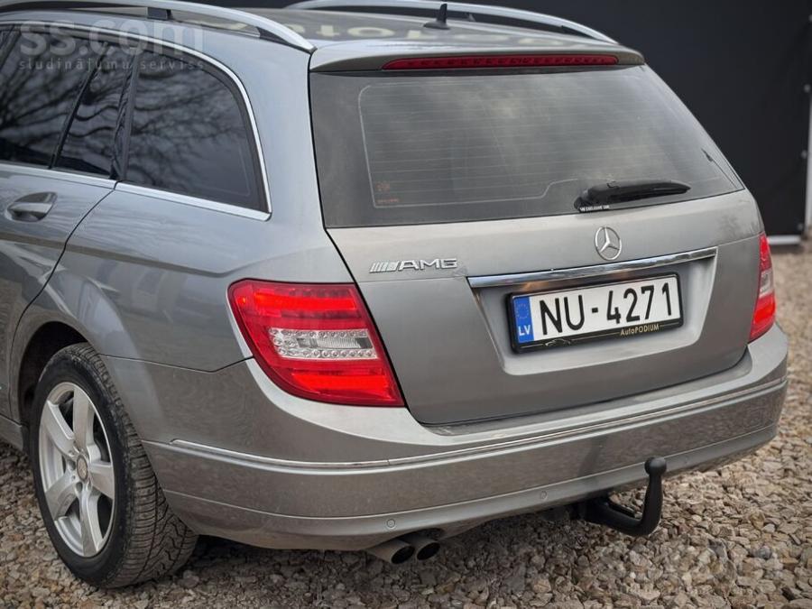 Pelēks Mercedes-Benz C 200 2009 Rīga, ar dzinēja tilpumu 2.20 L un nobraukumu 216 tūkst. km par 4990 €, foto 8 vietnē AUTOMOTO.COM.LV