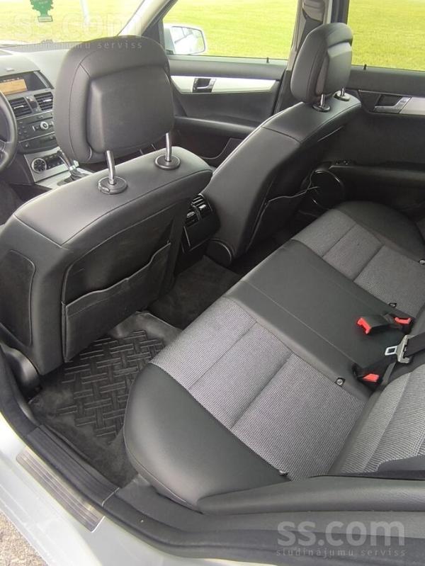 Pelēks Mercedes-Benz C 200 2009 Cēsis, ar dzinēja tilpumu 2.20 L un nobraukumu 413 tūkst. km par 3790 €, foto 7 vietnē AUTOMOTO.COM.LV