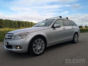 Pelēks Mercedes-Benz C 200 2009 Rīga, ar dzinēja tilpumu 2.20 L un nobraukumu 411 tūkst. km par 4500 €, foto  vietnē AUTOMOTO.COM.LV