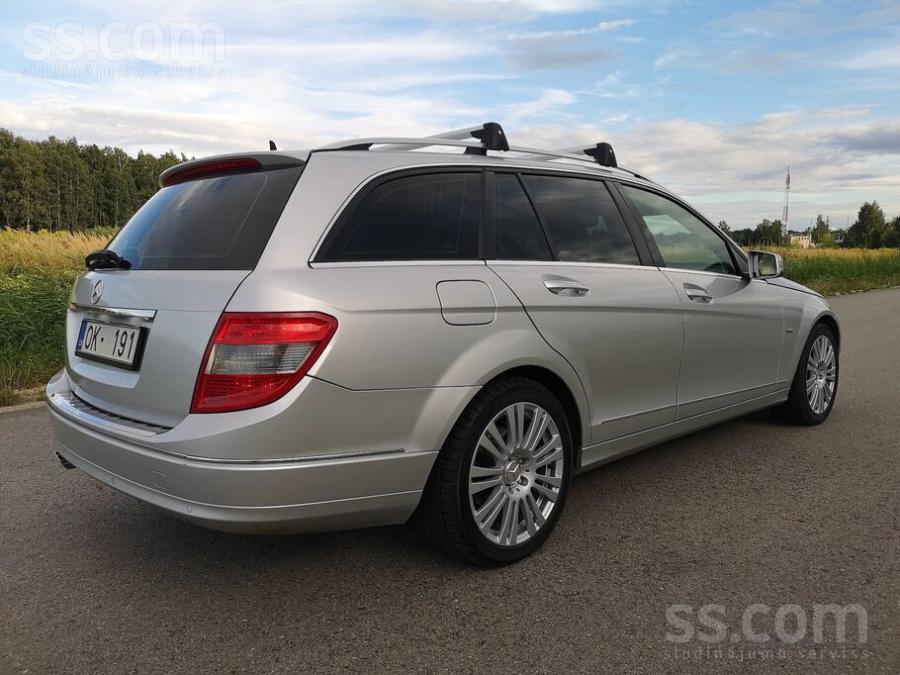 Pelēks Mercedes-Benz C 200 2009 Rīga, ar dzinēja tilpumu 2.20 L un nobraukumu 411 tūkst. km par 4500 €, foto 5 vietnē AUTOMOTO.COM.LV