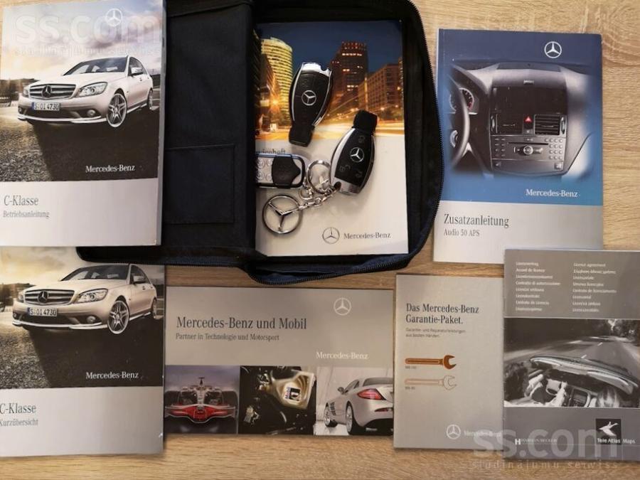 Pelēks Mercedes-Benz C 200 2009 Rīga, ar dzinēja tilpumu 2.20 L un nobraukumu 411 tūkst. km par 4500 €, foto 11 vietnē AUTOMOTO.COM.LV
