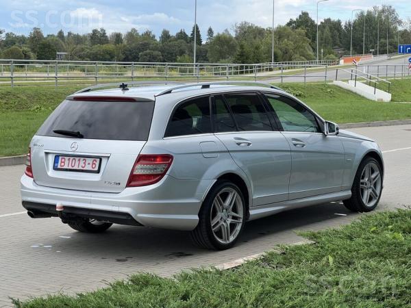 Grey Mercedes-Benz C 200 2009 in Rezekne, with an engine capacity of 2.20 L and mileage of 358 thousand km for 4390 €, photo 10 on AUTOMOTO.COM.LV