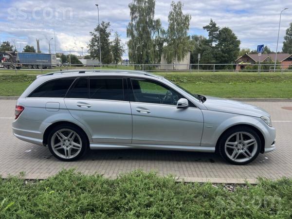 Grey Mercedes-Benz C 200 2009 in Rezekne, with an engine capacity of 2.20 L and mileage of 358 thousand km for 4390 €, photo 11 on AUTOMOTO.COM.LV