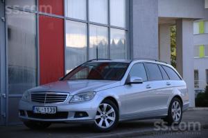 Grey Mercedes-Benz C 200 2009 in Riga, with an engine capacity of 2.20 L and mileage of 335 thousand km for 4795 €, photo  on AUTOMOTO.COM.LV