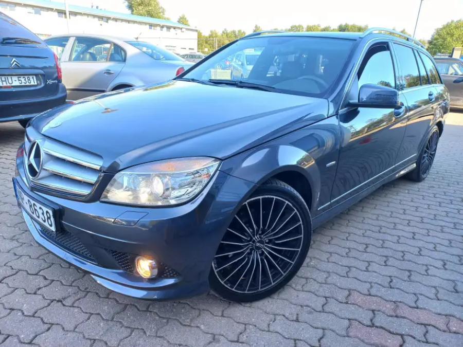Grey Mercedes-Benz C 200 2010 in Riga, with an engine capacity of 2.20 L and mileage of 260 thousand km for 5990 €, photo 1 on AUTOMOTO.COM.LV