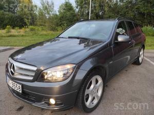 Grey Mercedes-Benz C 200 2010 in Riga, with an engine capacity of 2.20 L and mileage of 0 thousand km for 5300 €, photo  on AUTOMOTO.COM.LV