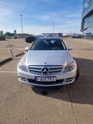 Grey Mercedes-Benz C 200 2010 in Vilnius, with an engine capacity of 2.20 L and mileage of 280 thousand km for 4500 €, photo  on AUTOMOTO.COM.LV