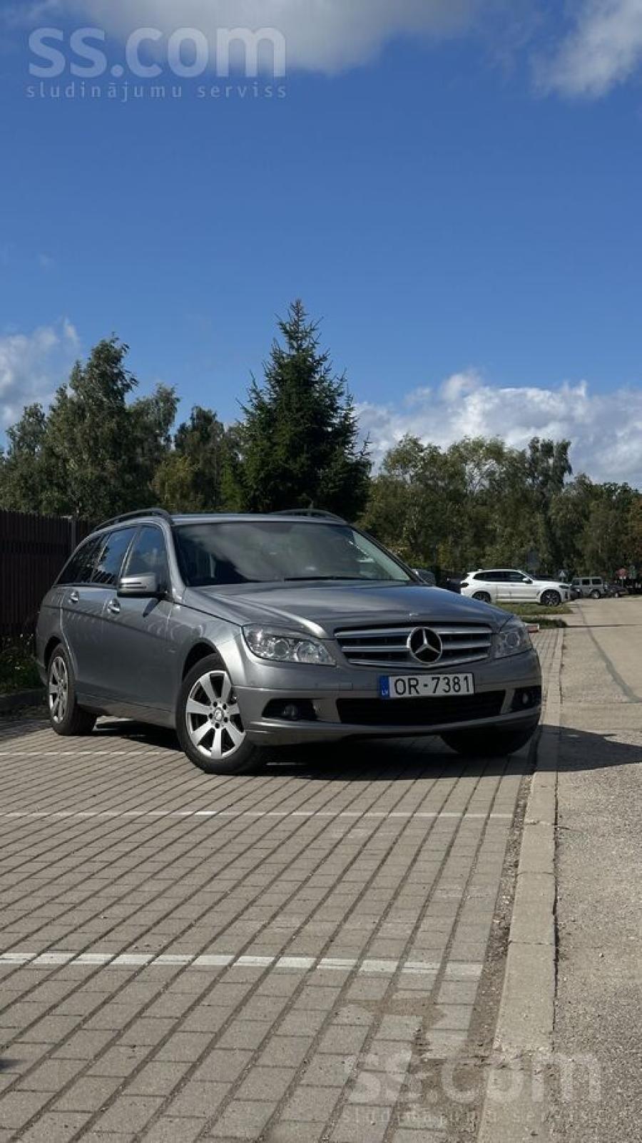 Pelēks Mercedes-Benz C 200 2010 Jūrmala, ar dzinēja tilpumu 2.10 L un nobraukumu 342 tūkst. km par 4700 €, foto 3 vietnē AUTOMOTO.COM.LV