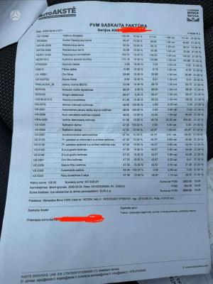 Серый Мерседес Ц 200 2010 в Вильнюс, объемом двигателя 2.14 л и пробегом 417 тыс. км за 3700 €, фото 20 на AUTOMOTO.COM.LV