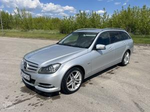 Grey Mercedes-Benz C 200 2011 in Panevezys, with an engine capacity of 2.10 L and mileage of 302 thousand km for 4950 €, photo  on AUTOMOTO.COM.LV