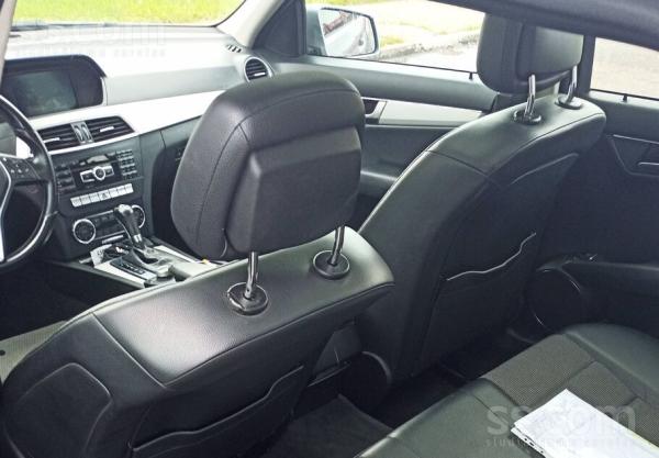 Grey Mercedes-Benz C 200 2011 in Daugavpils, with an engine capacity of 2.10 L and mileage of 0 thousand km for 5650 €, photo 6 on AUTOMOTO.COM.LV