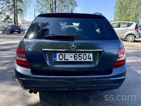 Grey Mercedes-Benz C 200 2012 in Riga, with an engine capacity of 2.20 L and mileage of 0 thousand km for 5990 €, photo 6 on AUTOMOTO.COM.LV